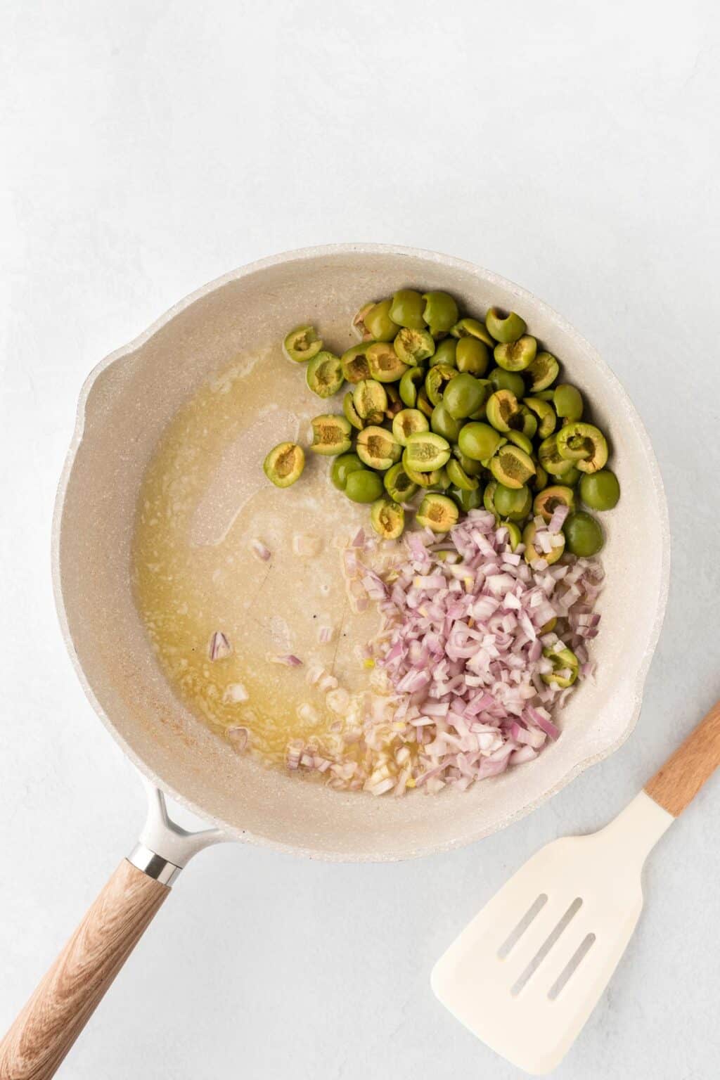 Green olive pasta with lemon and breadcrumbs - Rhubarbarians